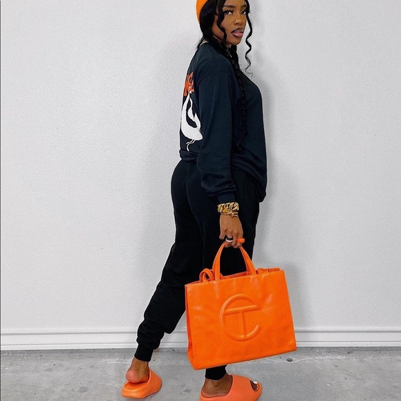 Telfar | Bags | Medium Orange Telfar Bag | Poshmark
